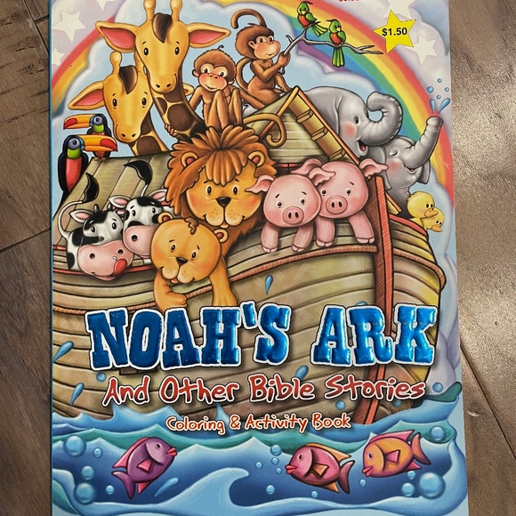 Other | New Noahs Ark And Other Bible Stories Coloring And Activity ...